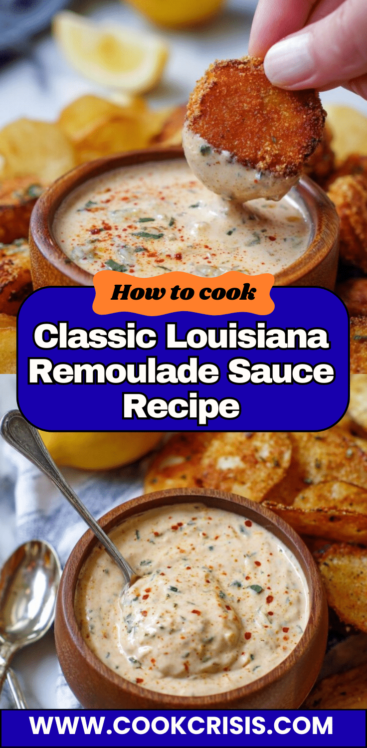 Louisiana Remoulade Sauce Recipe: Bold & Tangy Creole Dip